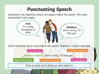 Year 4 speech punctuation | PPT