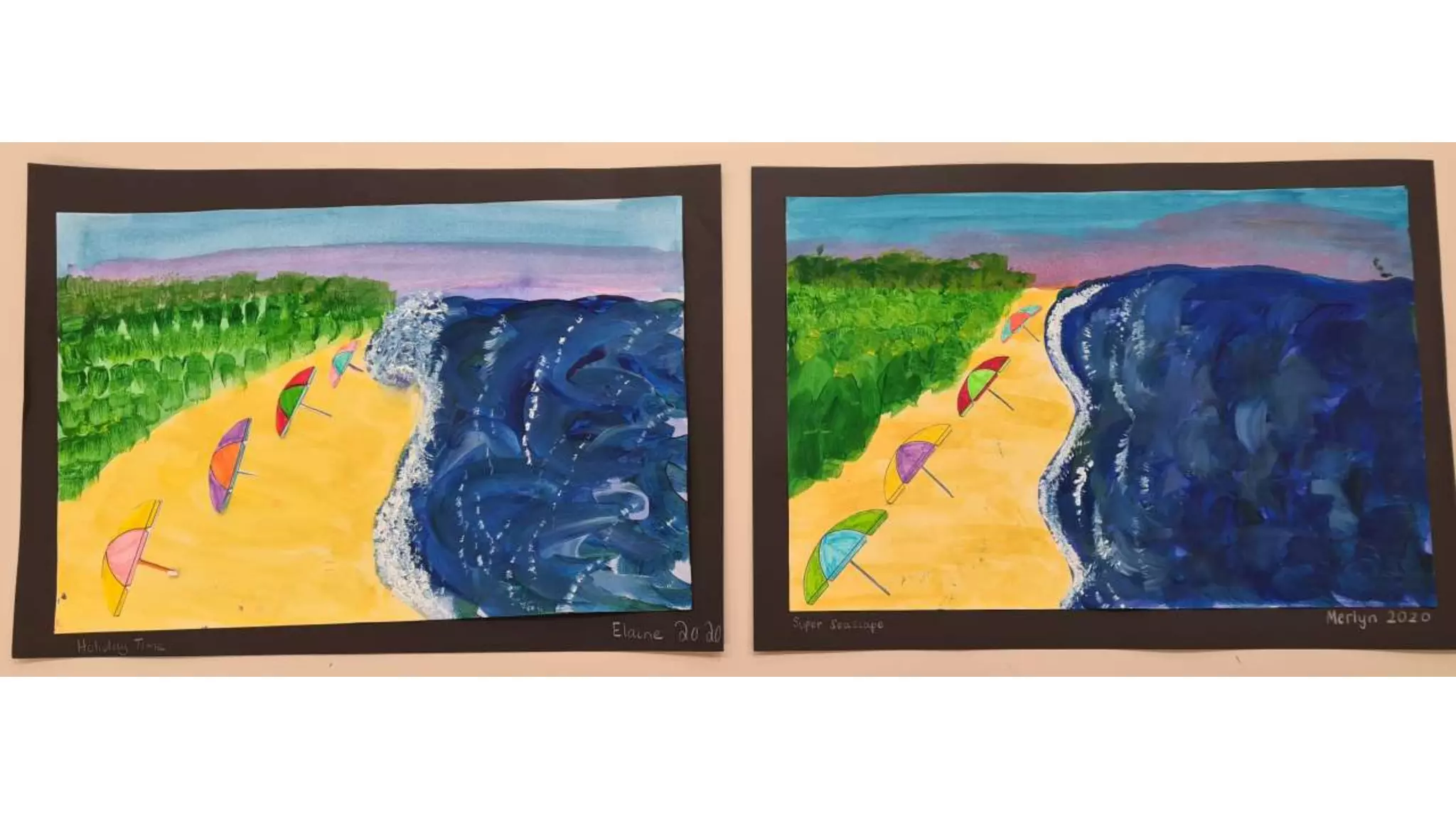 Year 5 one point perspective seascapes | PPTX | Graphics Software ...