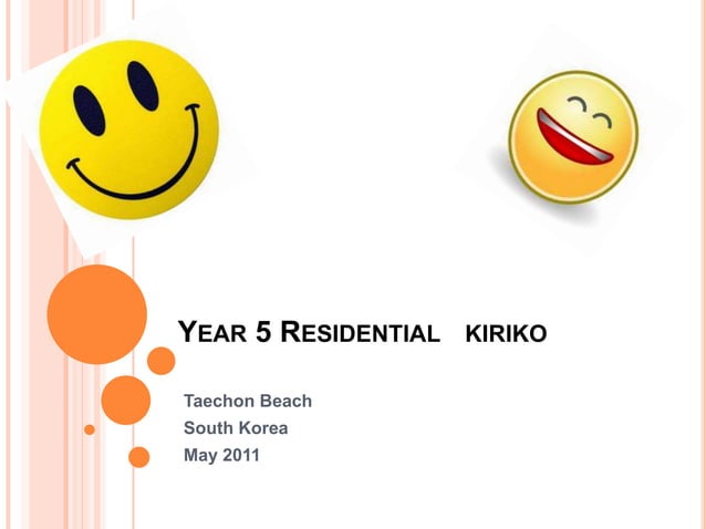 Year 5 residential.pptx kiriko | PPT