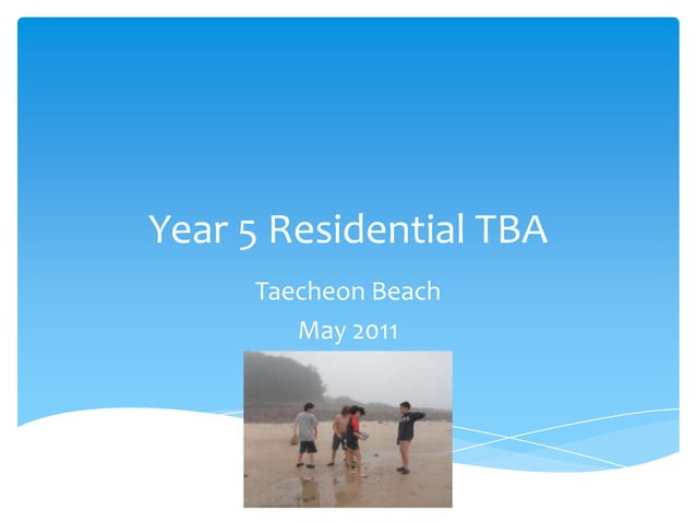 Year 5 residential tba amy park | PPT