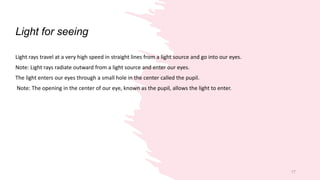 Travelling Light Year 5 presentation Science | PPT