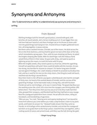 Bright Young Things - English Paper Sample | PDF