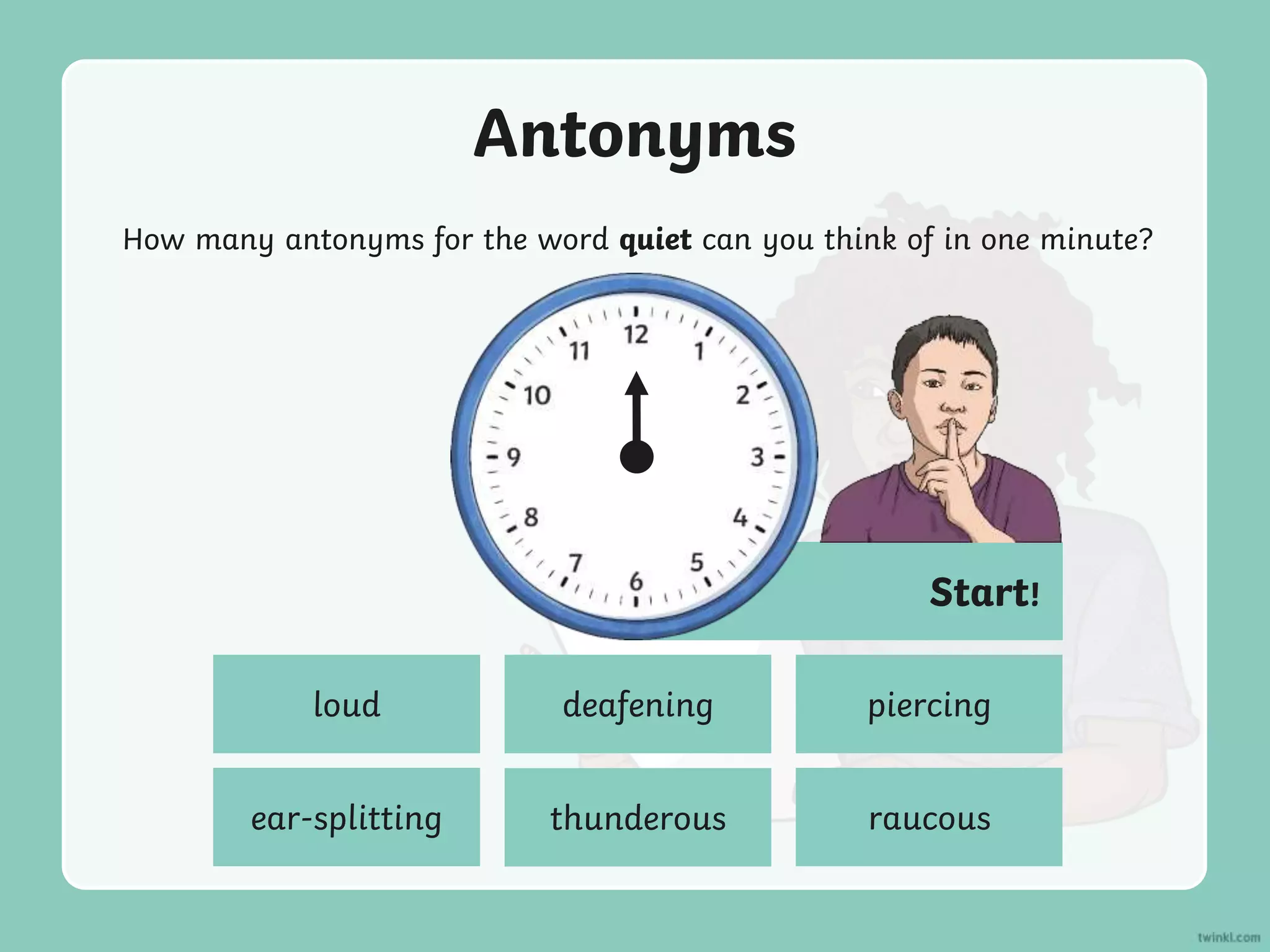 Year 6 Synonyms And Antonyms Warm Up Powerpoint.ppt