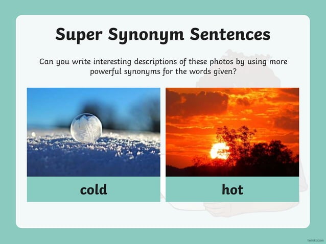 Year 6 Synonyms And Antonyms Warm Up Powerpoint.ppt