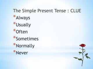 YEAR 6 UNIT 5 GRAMMAR SIMPLE PRESENT TENSE | PPT