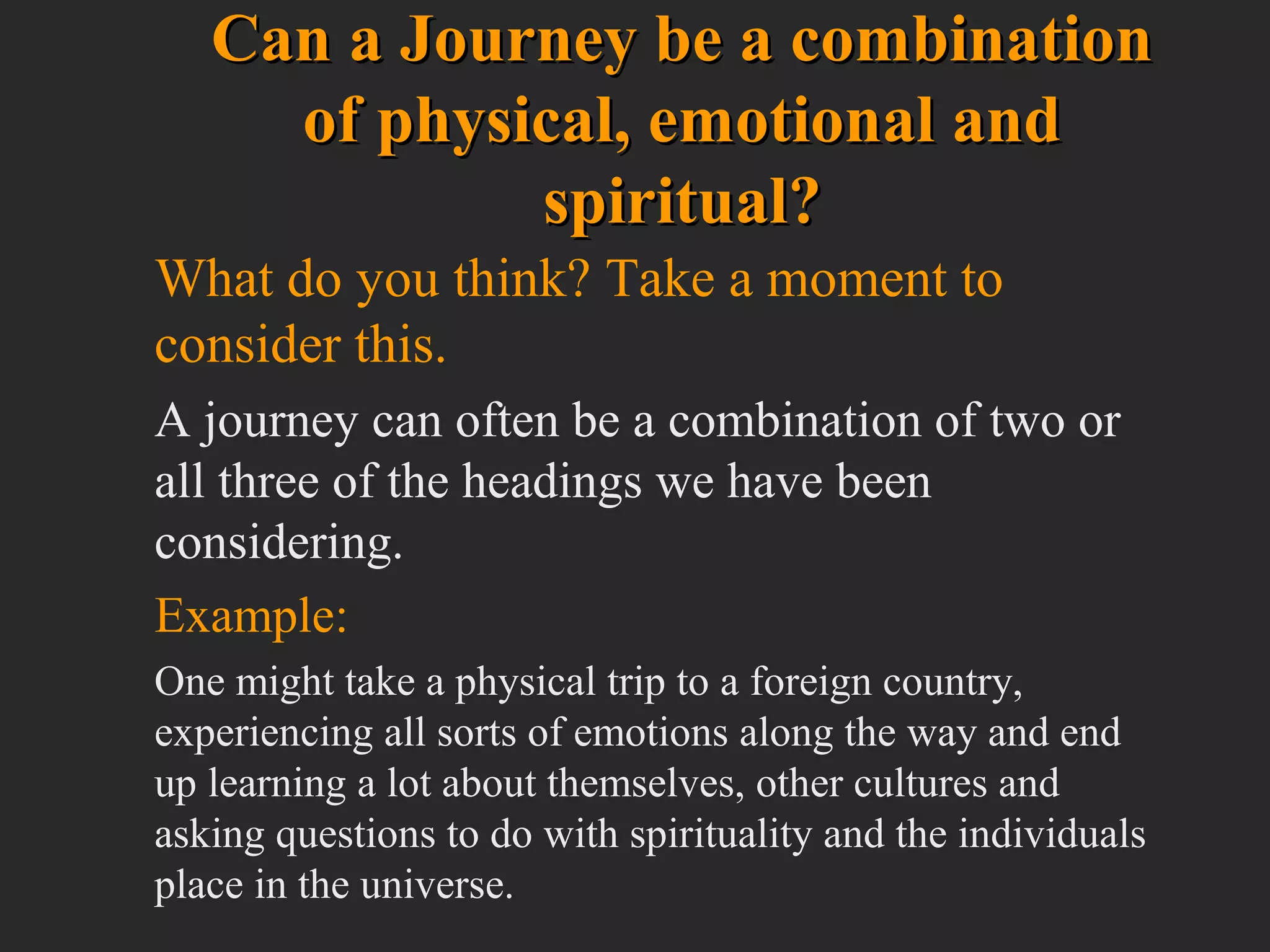 Year 7 Journeys (Visual Arts) | PPT