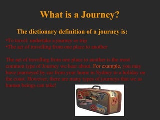Year 7 Journeys (Visual Arts) | PPT