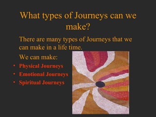 Year 7 Journeys (Visual Arts) | PPT