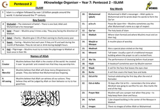 KS3 Homework - Year 7 knowledge Organisers | PPTX