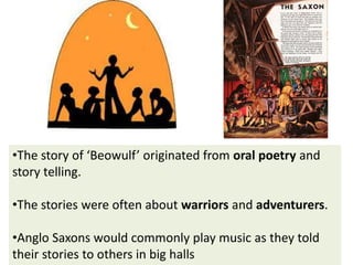 Year 7 Beowulf - How to tell a story | PPTX