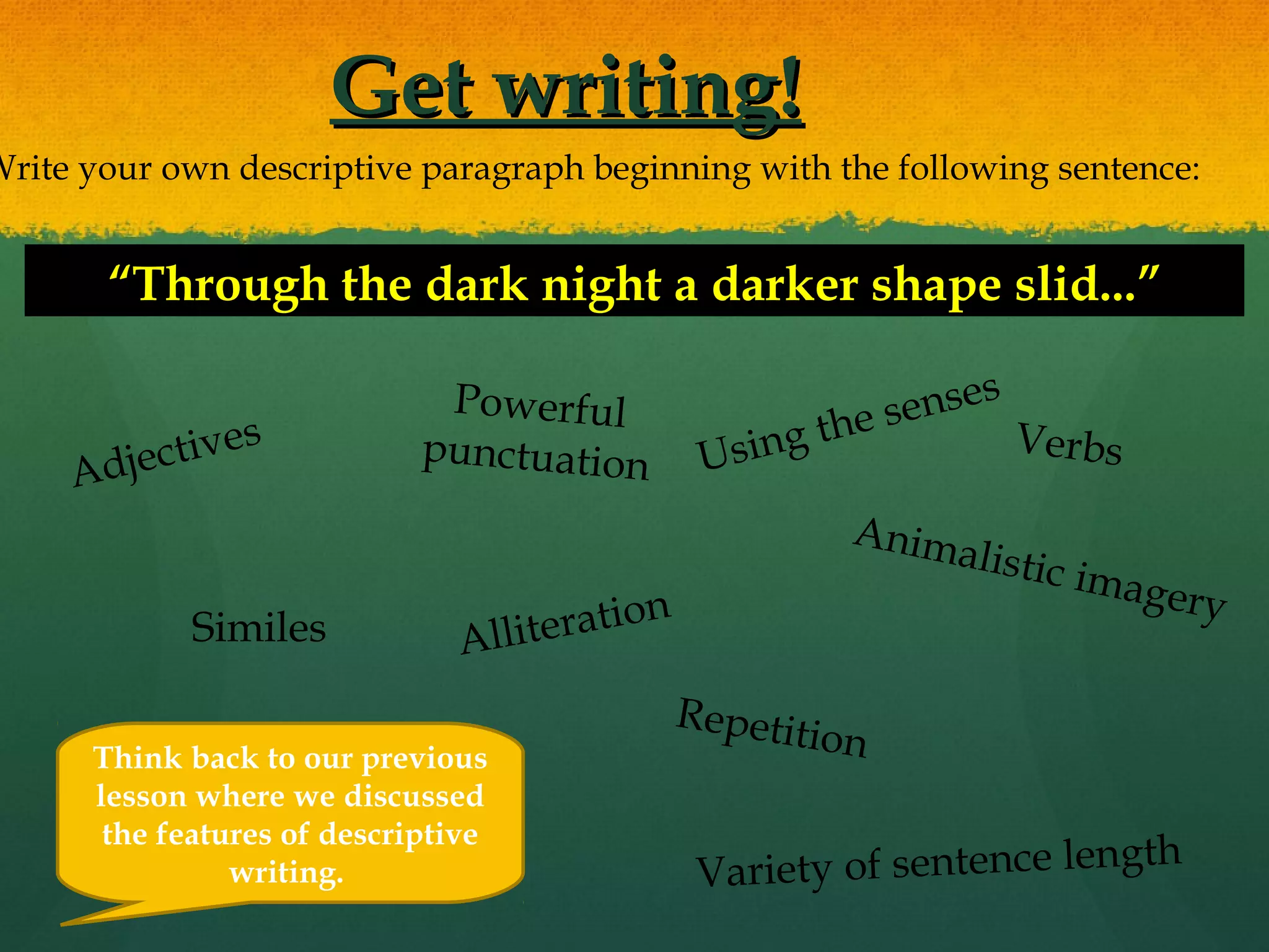 Year 7 beowulf - lesson 4 | PPT