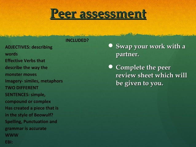 Year 7 beowulf - lesson 4 | PPT