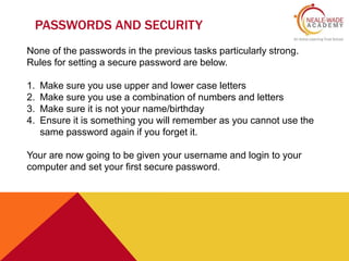 Year 7 e-safety part 1 | PPTX