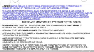 Year 7 ceramics families are unique totem-wd june 2019 | PPTX