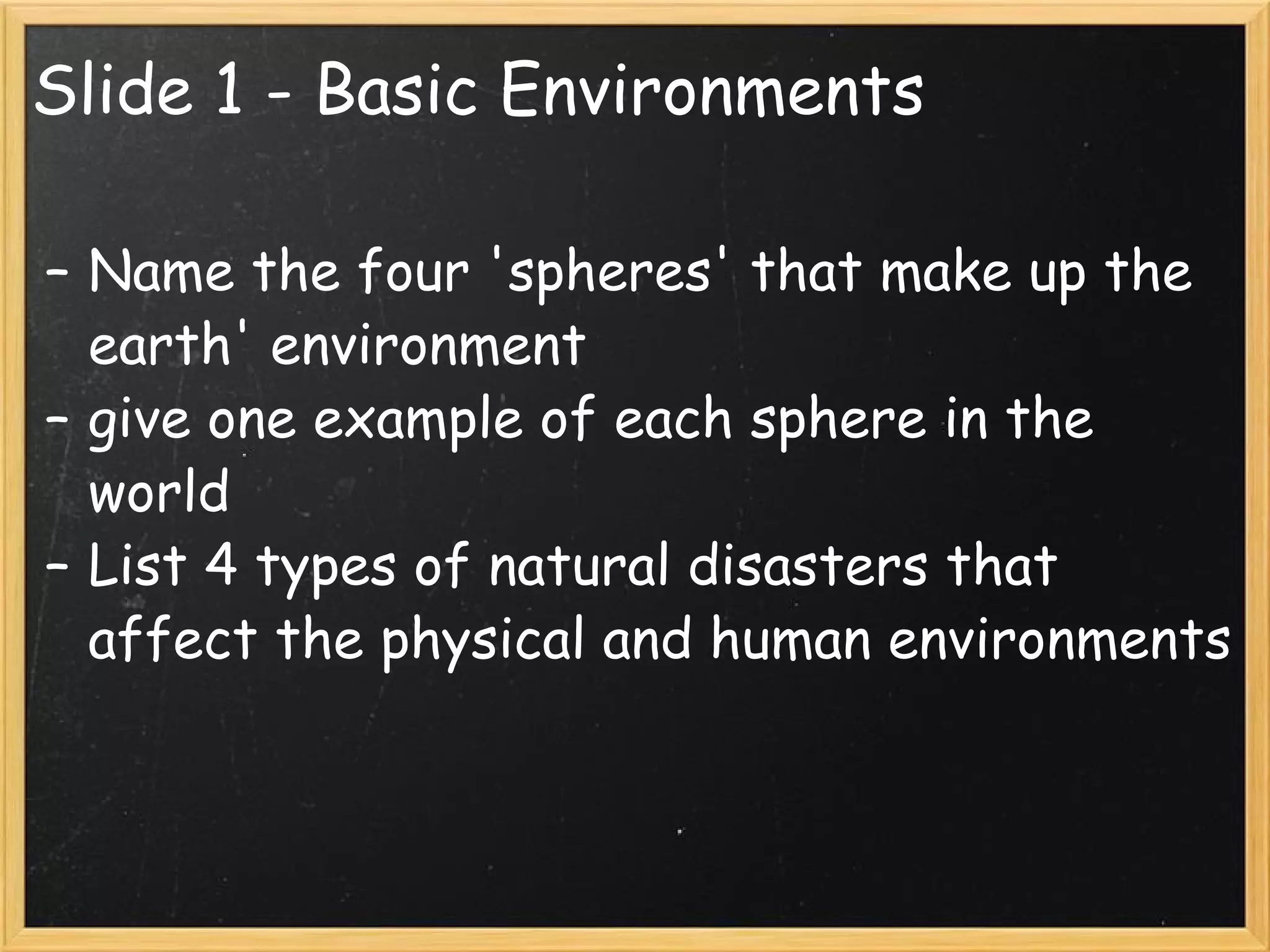 Year 7 geography_revision | PPT