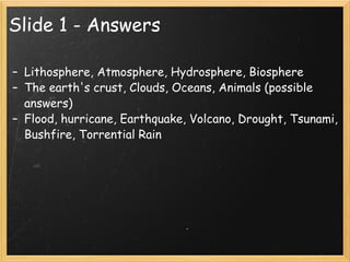 Year 7 geography_revision | PPT