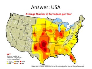 Year 7 Geography - Tornadoes | PPT
