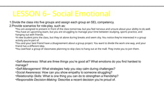 Year 7 HPE term 2 mental health and wellbeing | PPTX