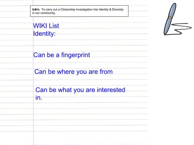 Identity and Diversity | PPT