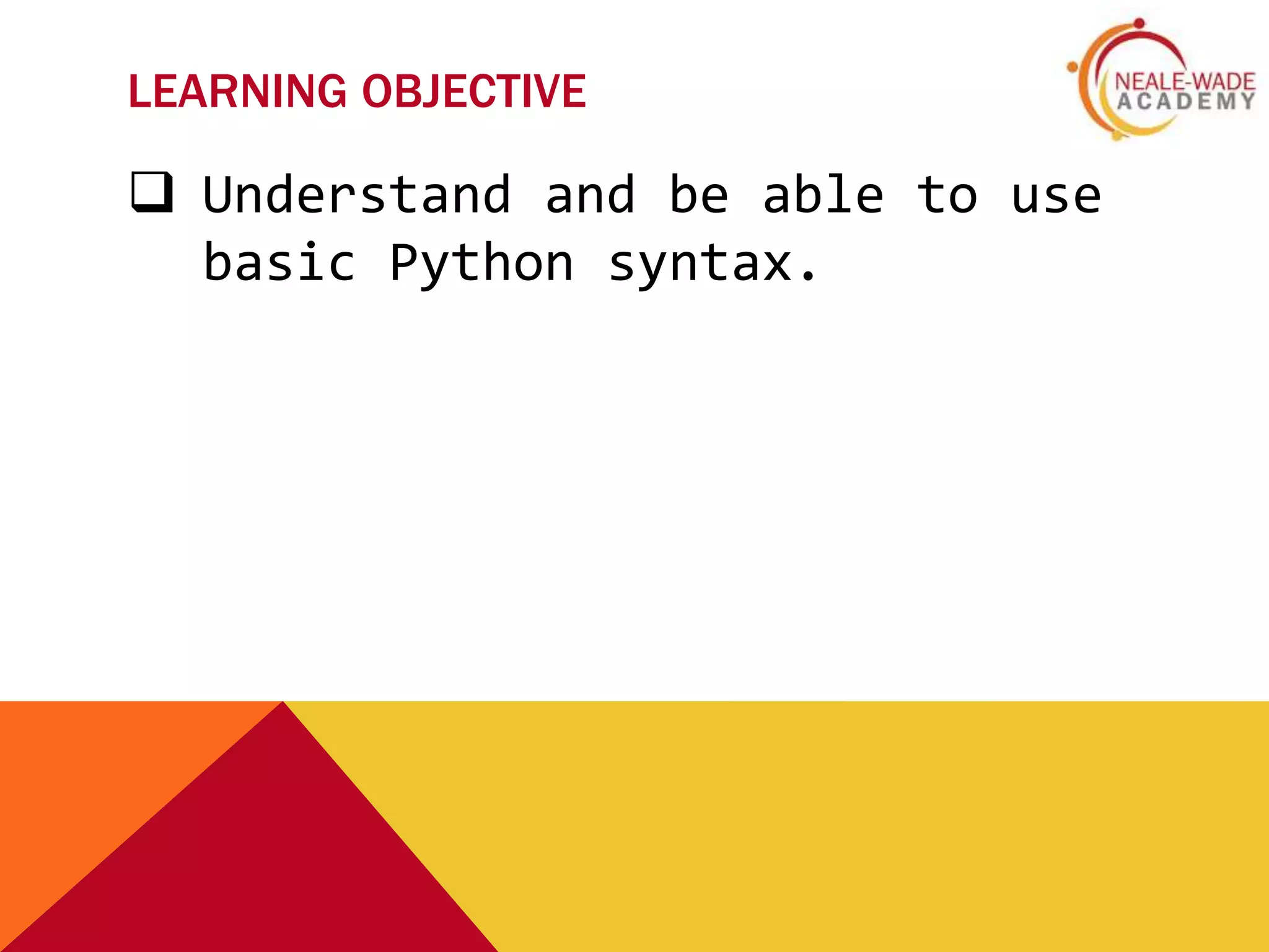 Year 7 lesson 1 introduction to programming | PPTX