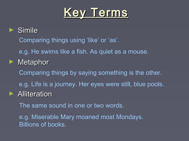 Year 7 Poetry Introduction | PPT | Poetry | Books and Literature