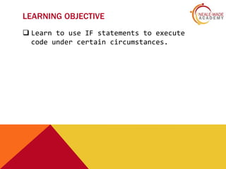 Year 7 lesson 5 if statements | PPTX | Programming Languages | Computing