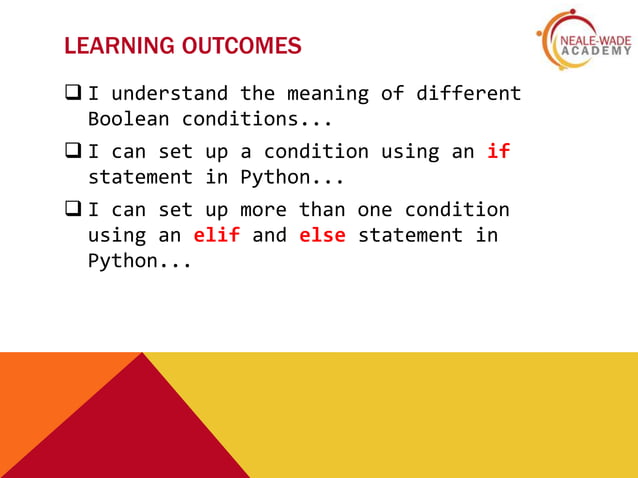 Year 7 lesson 5 if statements | PPTX | Programming Languages | Computing