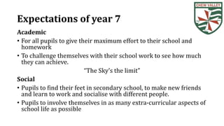 Year 7 presentation | PPTX | Secondary Education | Education