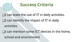 Year 7 Spring Computing Applications of ICT in Everyday Life.pptx