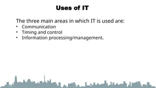 Year 7 Spring Computing Applications of ICT in Everyday Life.pptx