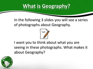 Welcome to Geography - Introduction | PPTX