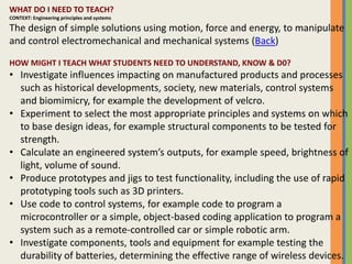 Design and Technologies: Year 8 | PPTX | Secondary Education | Education