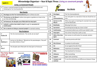 KS3 Homework - Year 8 Knowledge Organisers | PPT