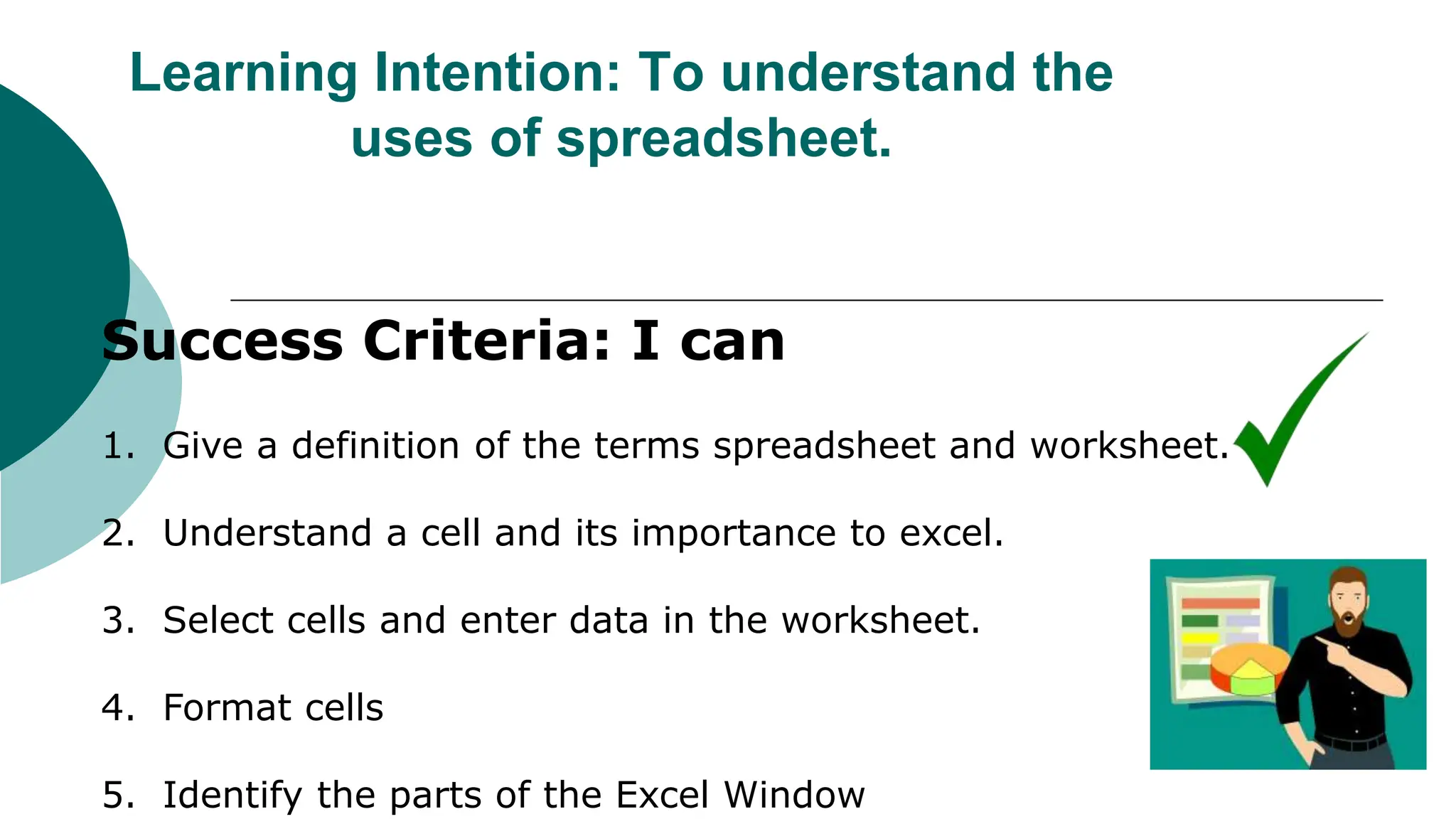 Year 8 Spreadsheet lesson for year 8 students | PPTX