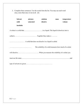 YEAR 8 CHEMISTRY T2 EXAM (4).docx for grade 8 students CIE | DOCX