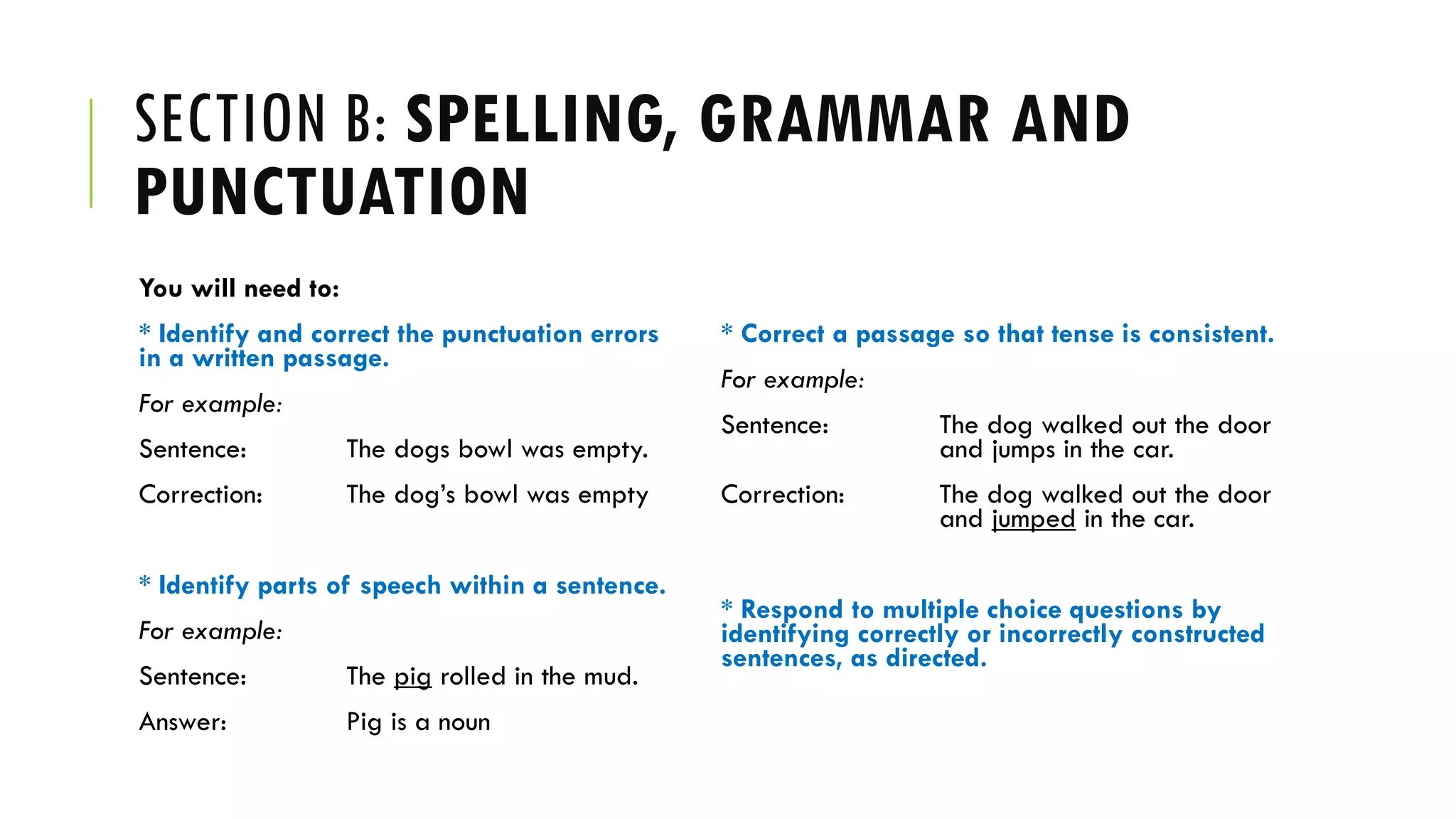 Year 8 english exam 2015 | PDF