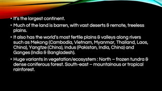 Year 8 geography india and asia | PPTX