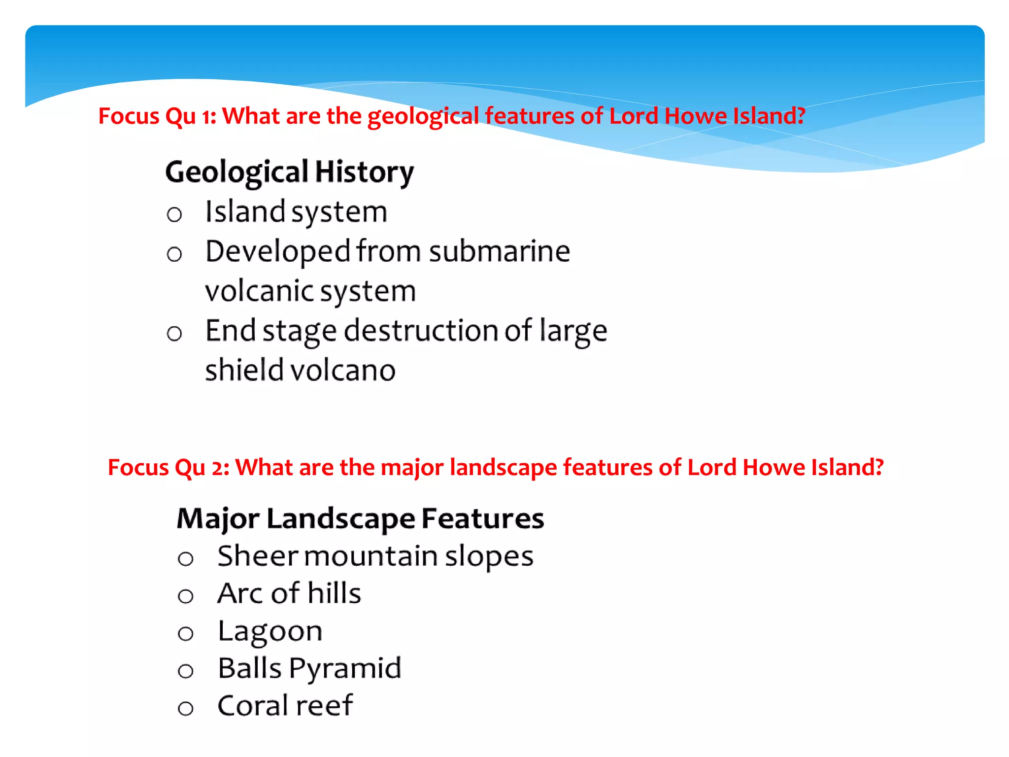 Year 8 geography landscapes and landforms | PPT