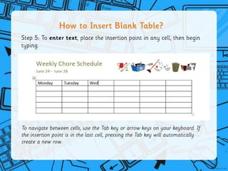 YEAR 8 ICT WEEK 1 CREATING TABLES.pptx