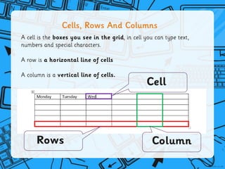 YEAR 8 ICT WEEK 1 CREATING TABLES.pptx