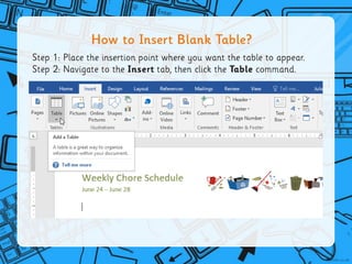 YEAR 8 ICT WEEK 1 CREATING TABLES.pptx
