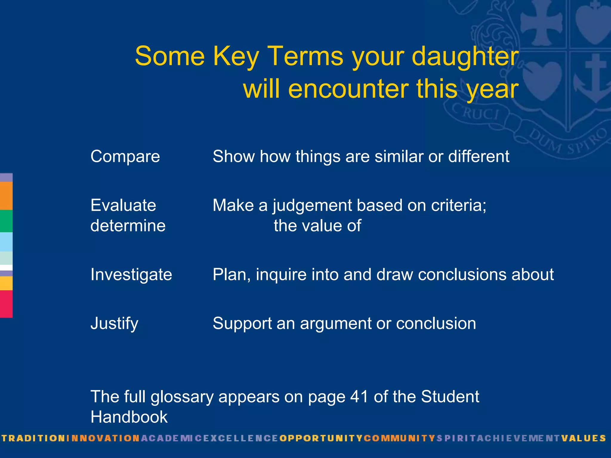 Year 8 Learning@Loreto | PPT