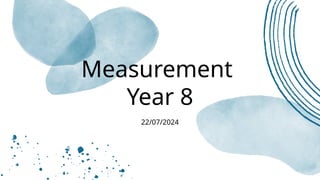 Year 8 Measurement Math Perimeter, Area, Units and Volume.pptx