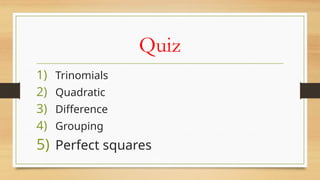 Comprehensive Year 8 Mathematics Review: Algebra, Square Roots, and ...