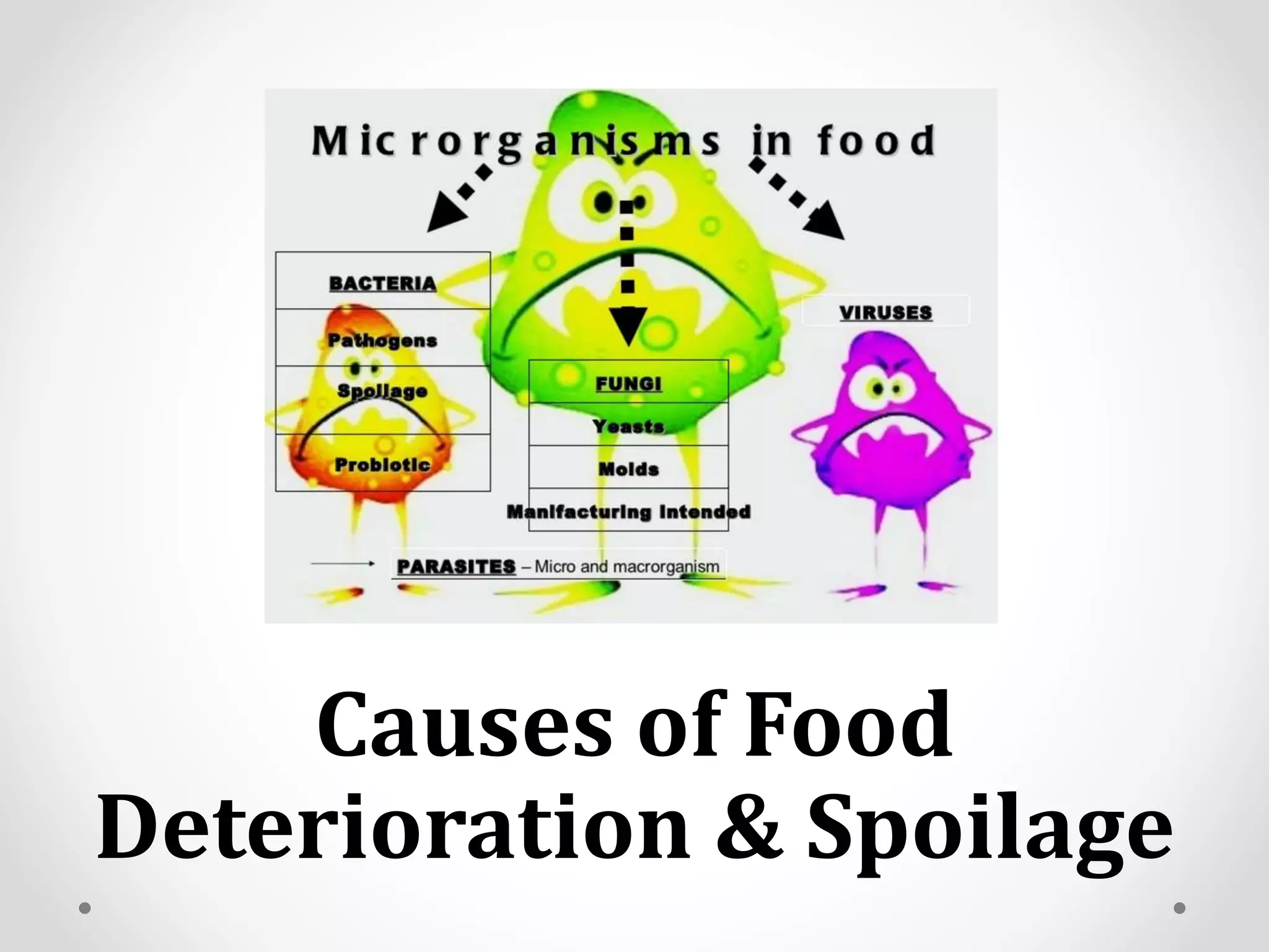 Year 9 & 10 First Principles of Food Preparation & Cooking - Causes of ...