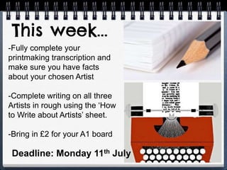 Year 9 Art monoprinting.ppt