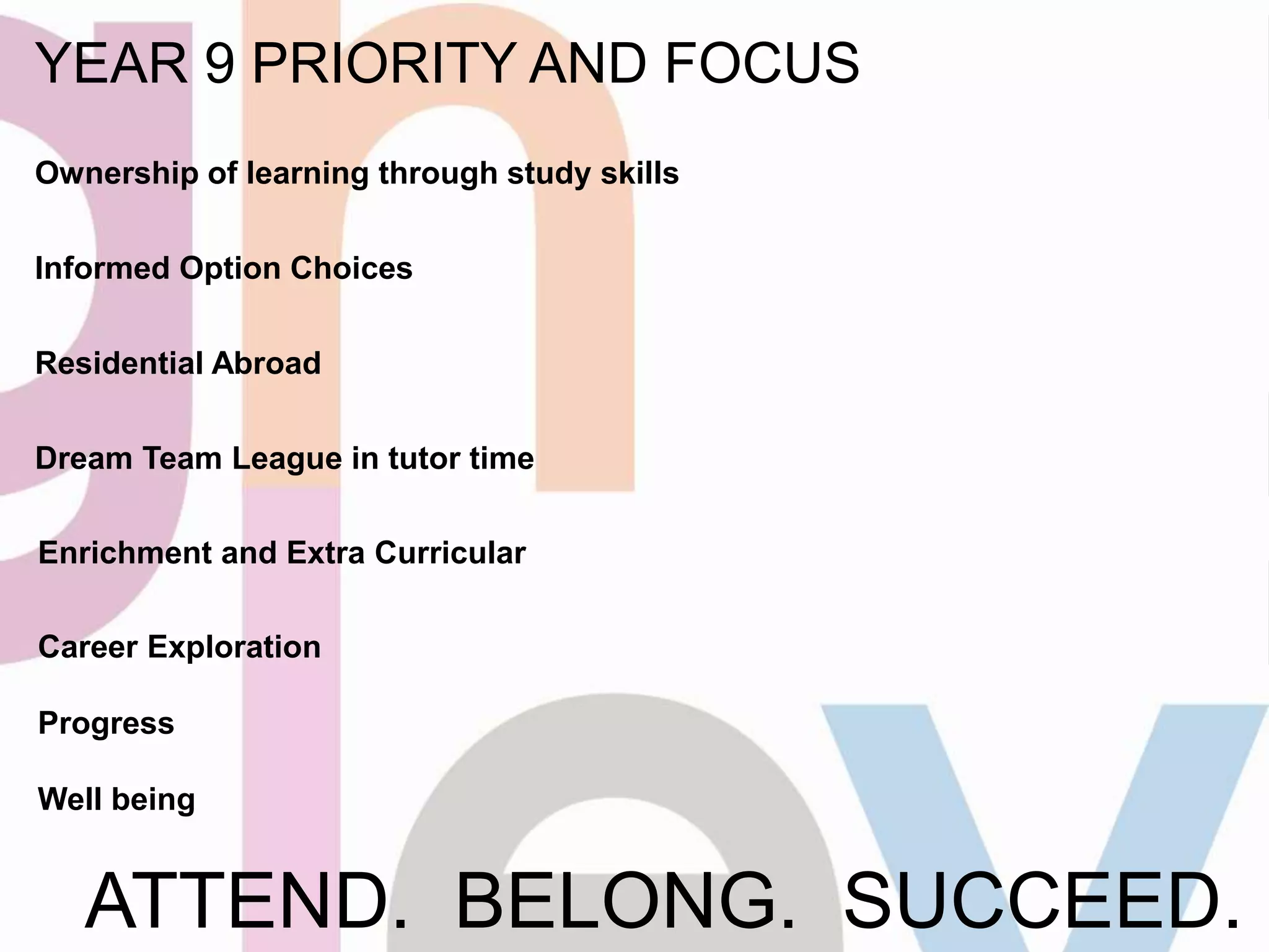 Year 9 assembly 050916 | PPTX