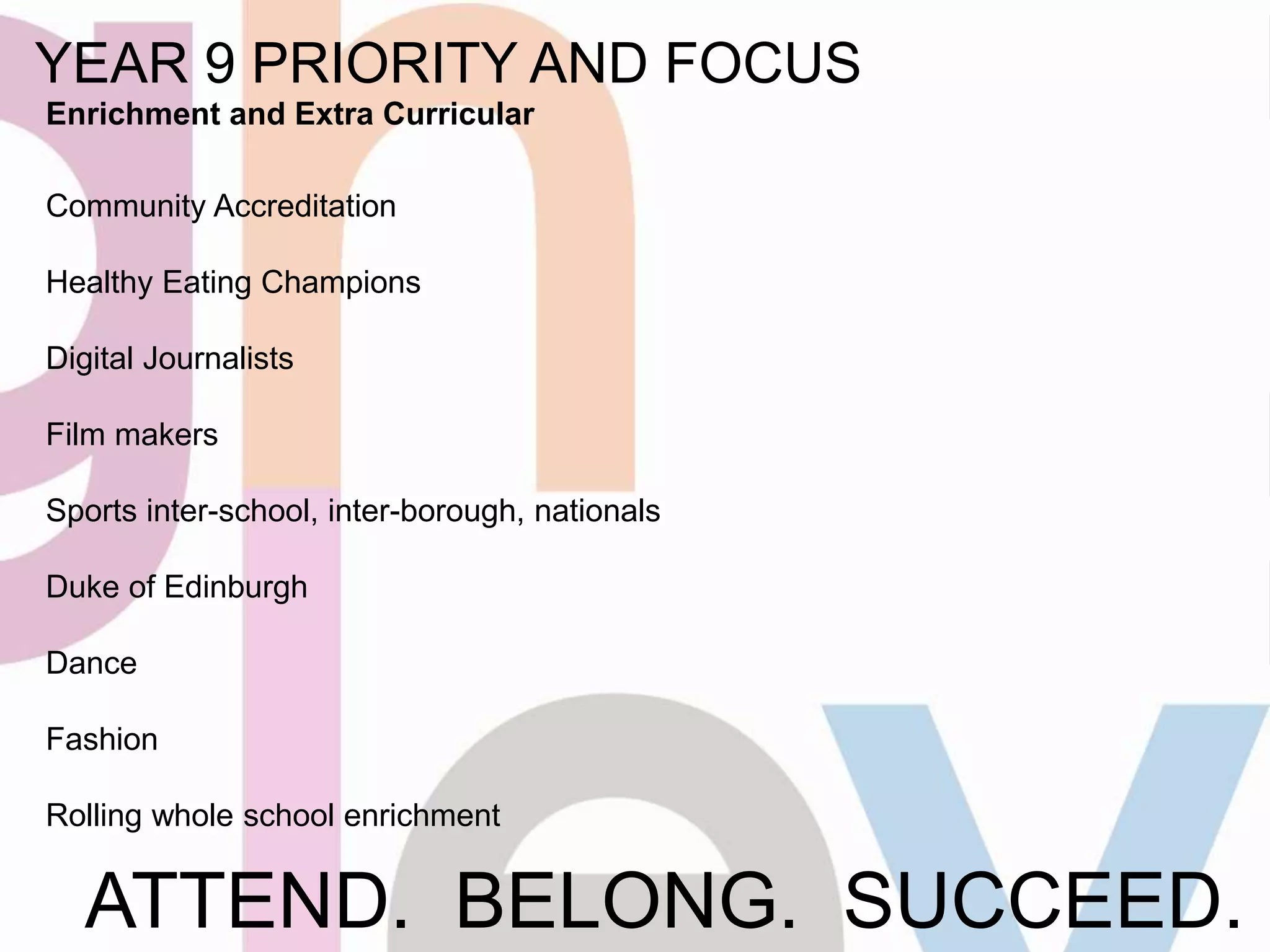 Year 9 assembly 050916 | PPTX