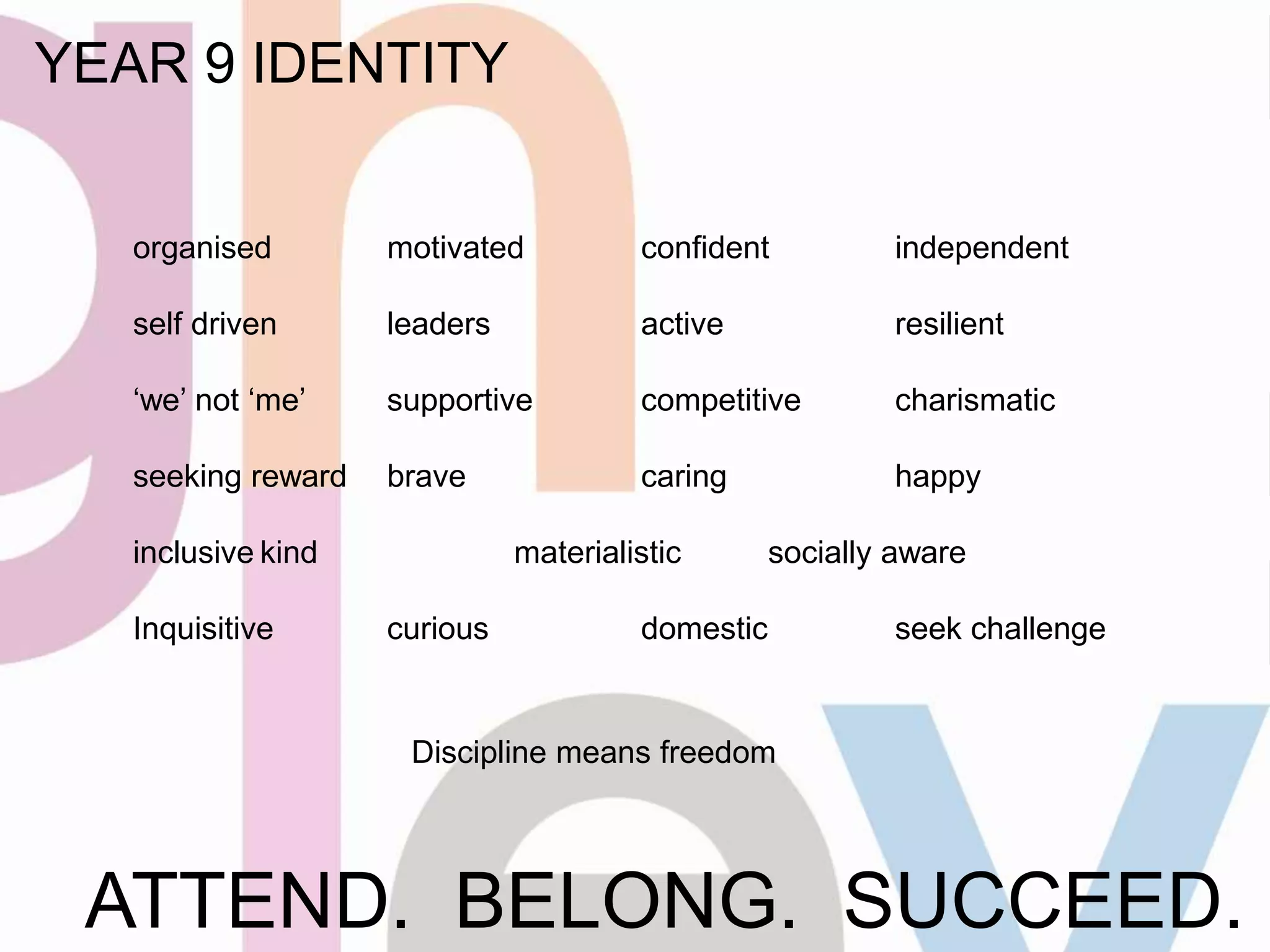 Year 9 assembly 050916 | PPTX