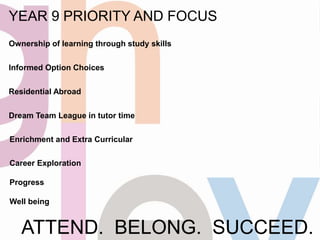 Year 9 assembly 050916 | PPTX